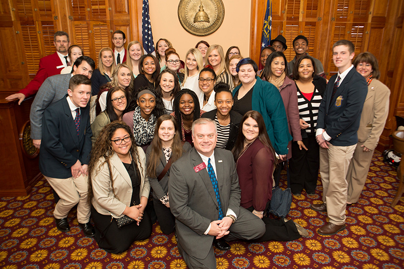 Career & Technical Student Organization Day at the Capitol