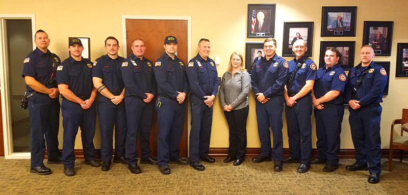 Paulding County Fire Dept.'s 1st internally hosted Advanced Fire EMT Class