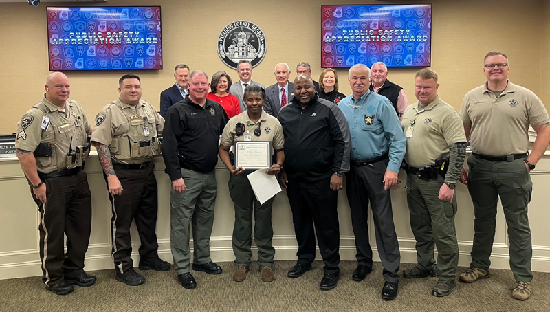 Detention Officer Michelle Mason Receives the Commissioner’s Public ...